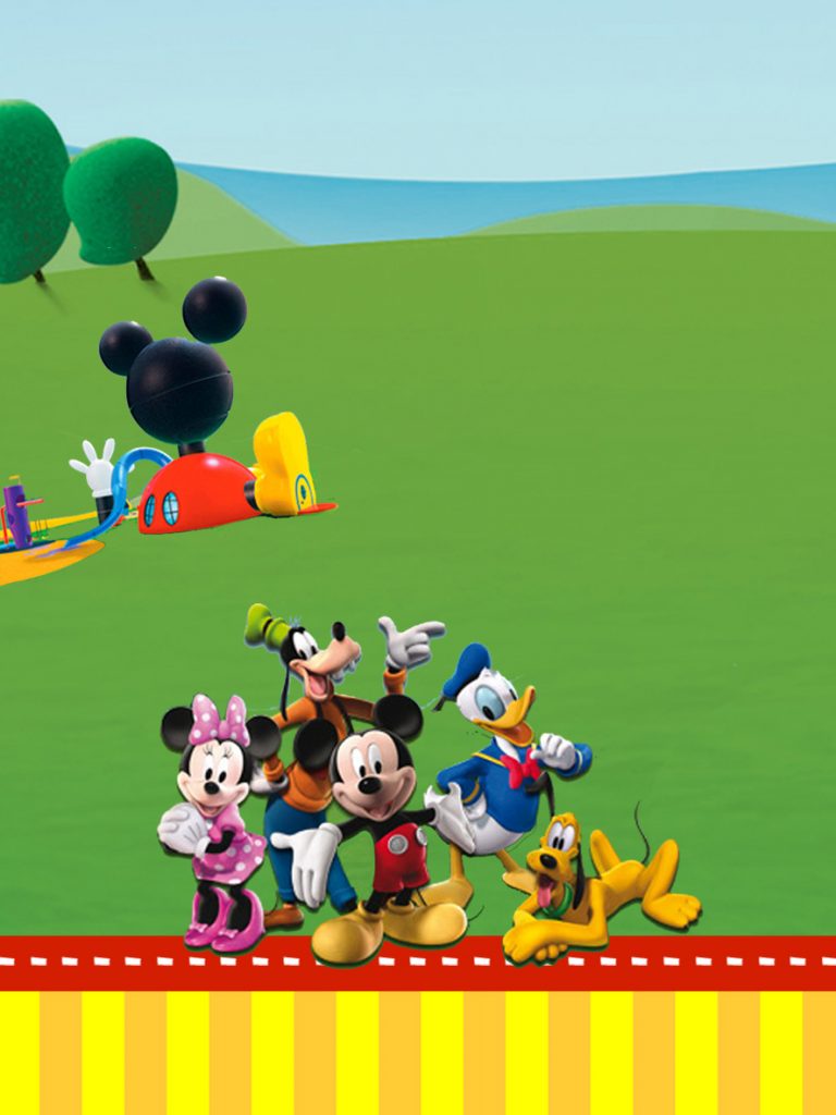 Kit festa A casa do Mickey Mouse grátis - Montando Minha Festa
