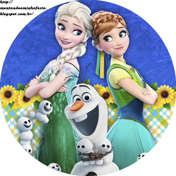 Kit festa Frozen fever - Montando Minha Festa