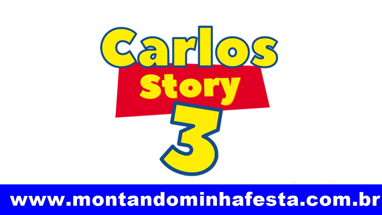 Como fazer nome personalizado tema Toy Story